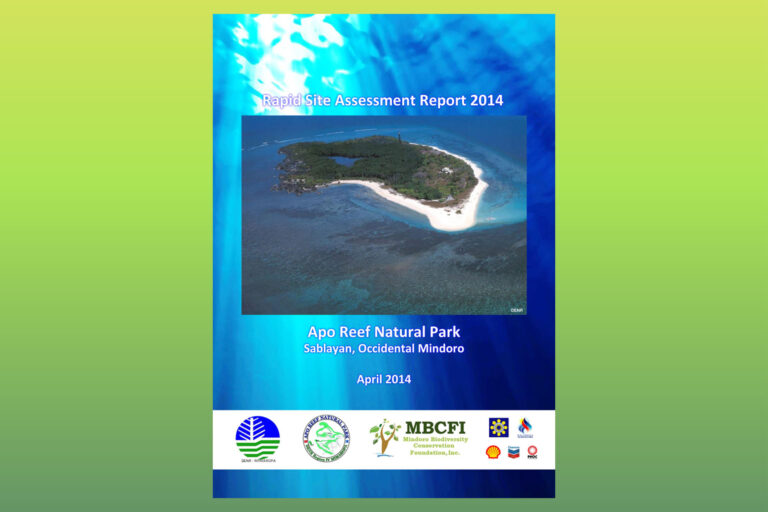 Apo Reef Natural Park Rapid Site Assessment – MBCFI